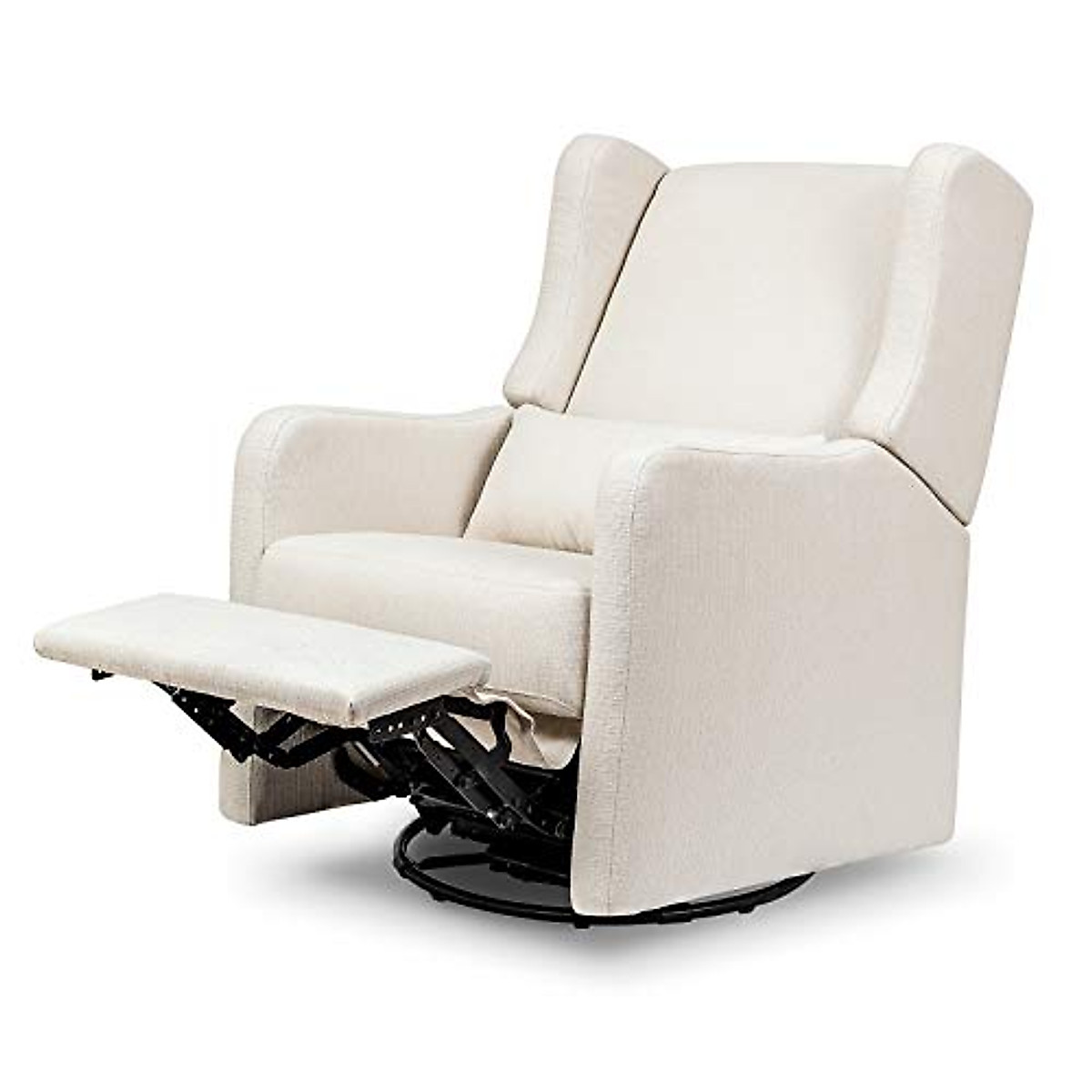 Carter's by DaVinci Arlo Recliner and Swivel Glider, Water Repellent & Stain Resistant, Greenguard Gold & CertiPUR-US Certified, Performance Cream Linen