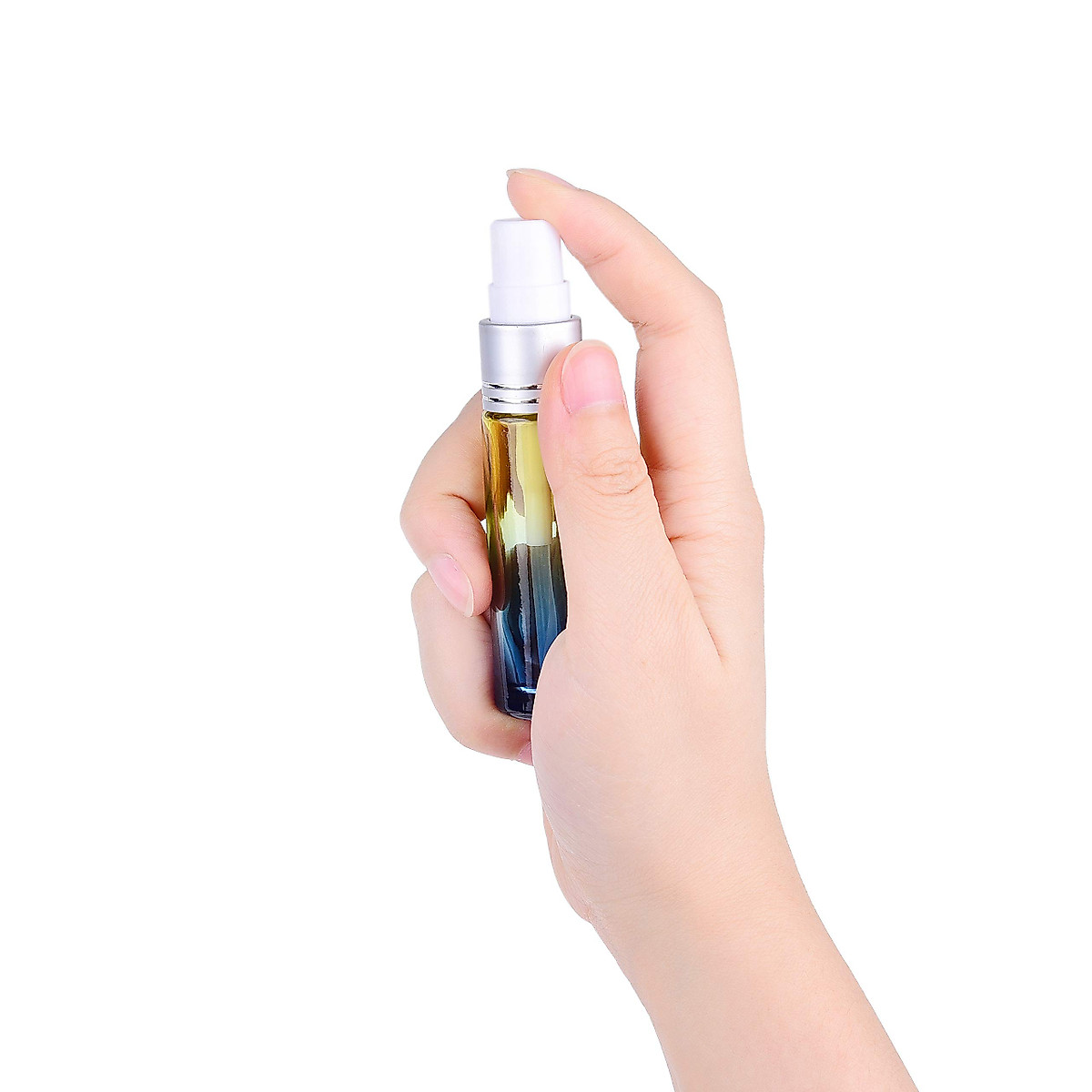 Kare & Kind Essential Oil Bottle Kit - 8x Essential Oil Bottle (0.35 oz - 10 ml), 8x Roller Ball Cap, 3x Fine Mist Sprayer, 1x Tool for Opening Bottles, 78x Label, 2x Mini Dropper, 2x Mini Funnel