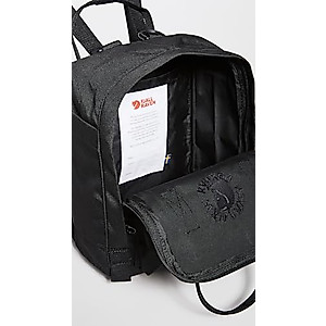 Fjallraven Women's Re-Kanken Mini, Black, One Size