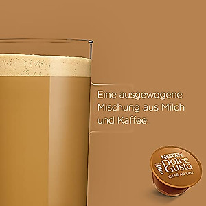 Nescafé Dolce Gusto Café au lait, Pack of 6, 6 x 16 Capsules