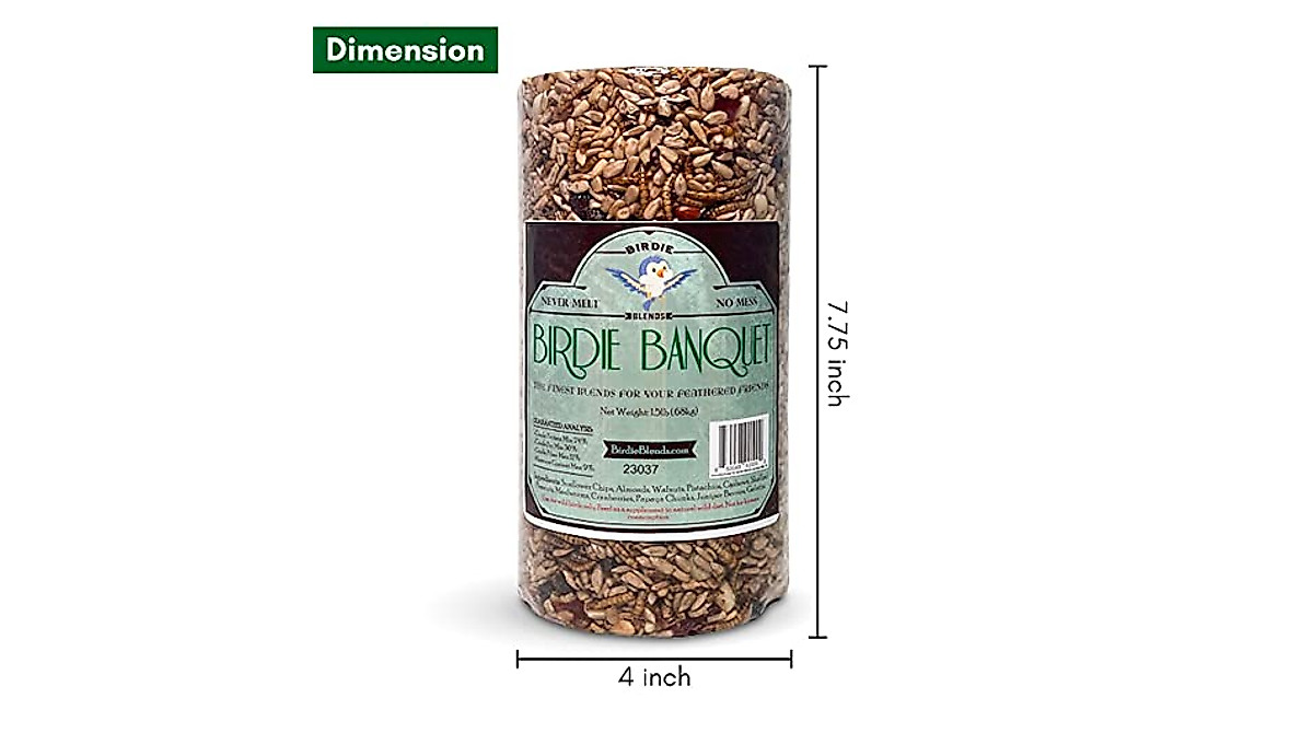 Birdie Banquet Bugs, Nuts & Fruit Bird Seed - 2-Pack