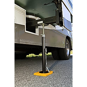Camco EAZ-Lift Premium RV Slide-Out Support | Features an Adjustable Height of 19-inches to 47-inches, a Durable Steel Construction, and can Hold Up to 5,000lbs Each (48867)