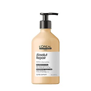 L'Oreal Professionnel Absolut Repair Conditioner - Protein Hair Treatment For Dry, Damaged Hair, Repairs Damage & Provides Shine With Quinoa & Proteins