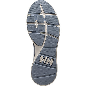 Helly-Hansen Womens Ahiga V4 Hydropower Lightweight Breathable Sailing Watersports Shoes, 555 Dusty Blue/Off White, 8.5F