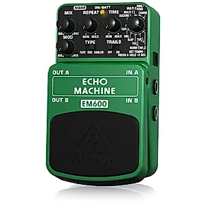 Behringer Echo Machine Em600 Ultimate Echo Modeling Effects Pedal