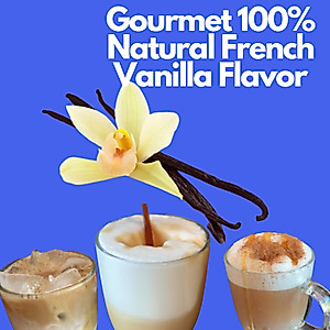 Sarasota Coffee Ground French Vanilla | Medium Roast Gourmet Flavored Coffee Grounds | Low Acid, Mold Free, Specialty Grade Flavored Bulk Ground Coffee | 5lb (80 oz)