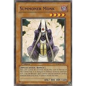 Yu-Gi-Oh! - Summoner Monk (SDSC-EN005) - Structure Deck Spellcasters Command - 1st Edition - Common