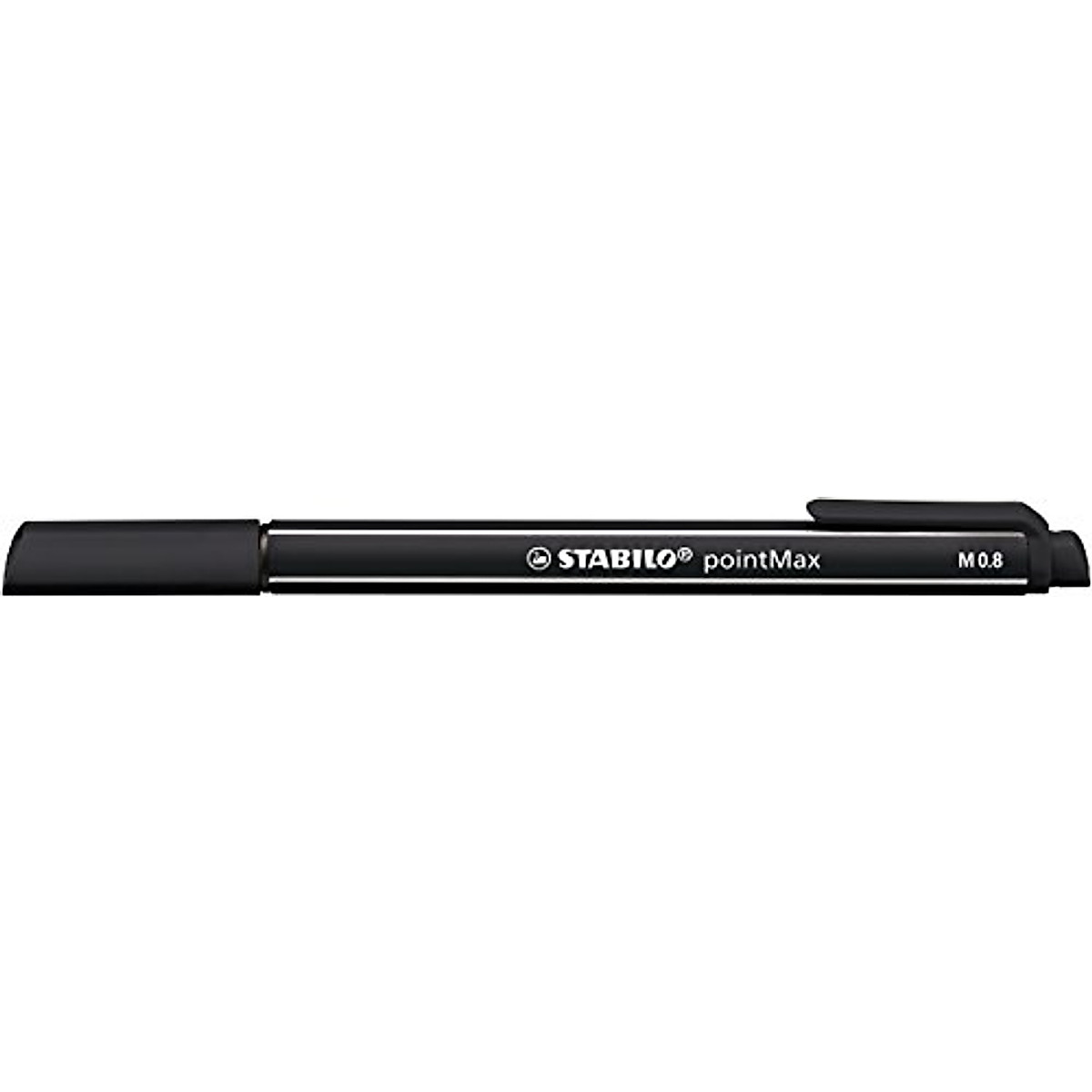STABILO Nylon Tip Writing Pen pointMax - Wallet of 4 - Assorted colors