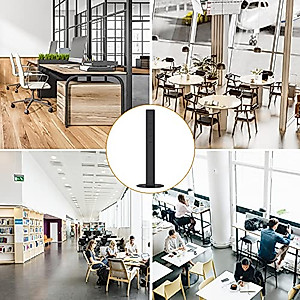 Tower Power Strip with 4 Outlets 3 USB A 1USB C Ports, 6.56ft Long Extension Cord Outlets Charging Tower, Power Strip with USB Ports Have Overload Protection Fire Proof for Libraries, cafes.