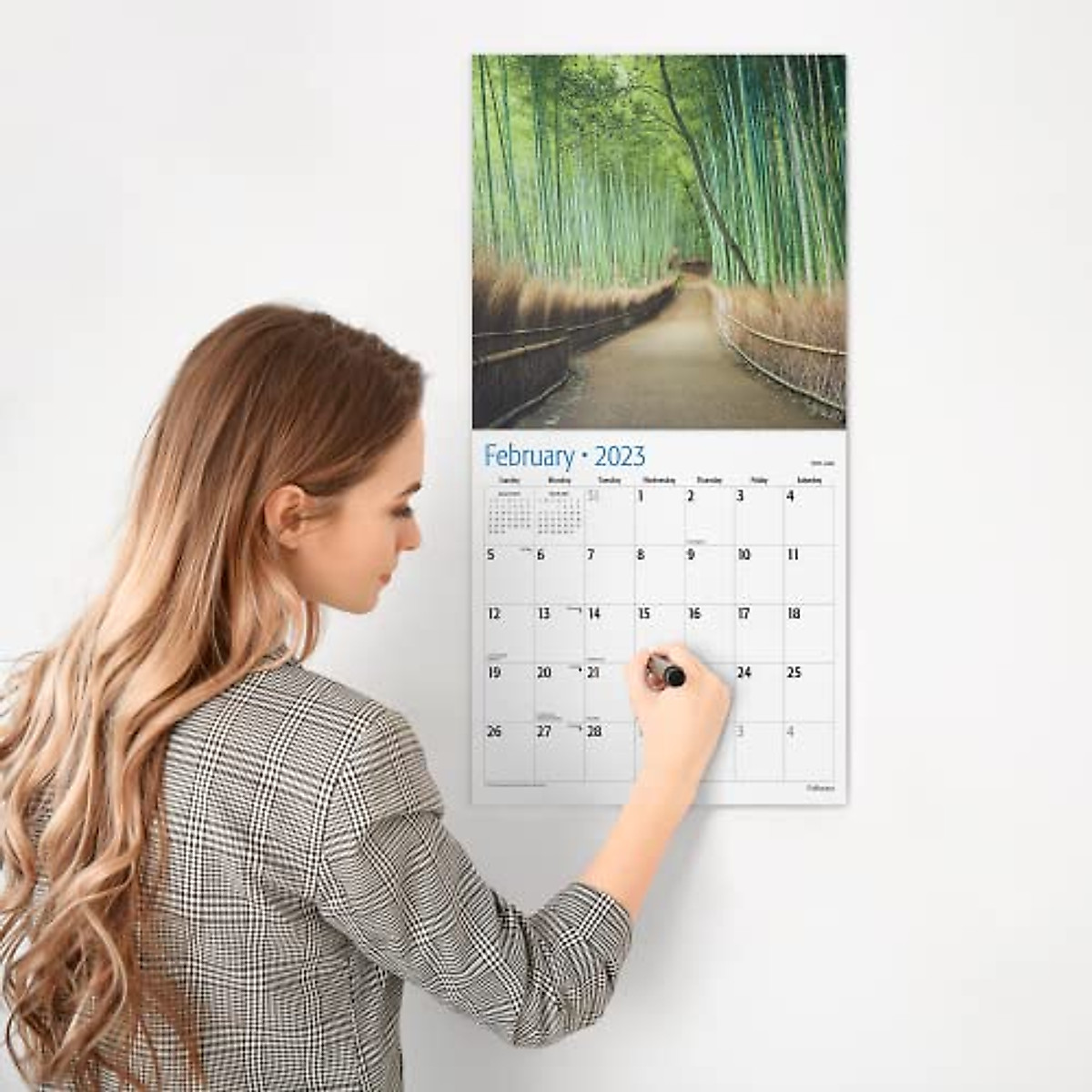 RED EMBER Pathways 2023 Hangable Wall Calendar - 12" x 24" Opened - Thick & Sturdy Paper - Giftable - This Is the Way