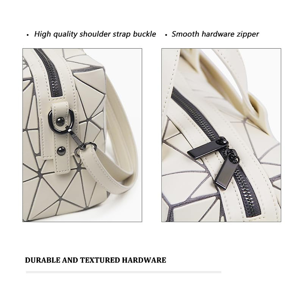 Geometric Backpack Holographic Luminous Backpacks Reflective Bag Luminesk Irredescent Rucksack Luminous NO.2