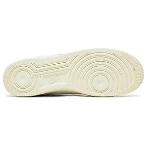 Nike Men's Air Force 1 '07 LX Basketball Shoes, White/Pale Vanilla-coconut M, 10