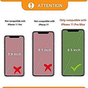 Bocasal iPhone 11 Pro Max Wallet Case with Card Holder PU Leather Magnetic Detachable Kickstand Shockproof Wrist Strap Removable Flip Cover for iPhone 11 Pro Max 6.5 inch (Purple)