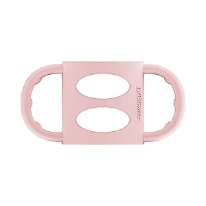 Dr. Brown’s® Milestones™ 100% Silicone Baby Bottle Handles, Narrow, Pink, 1 Pack, 4m+ (Colors May Vary)