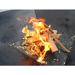 LIGHTNIN'FLAME FIRESTARTER - All Natural Food Safe. 3 qts ignites 48 Fires