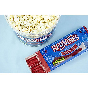 Red Vines Licorice Twists, Original Red Flavor, Soft & Chewy Candy, 5oz Tray (24 Pack)