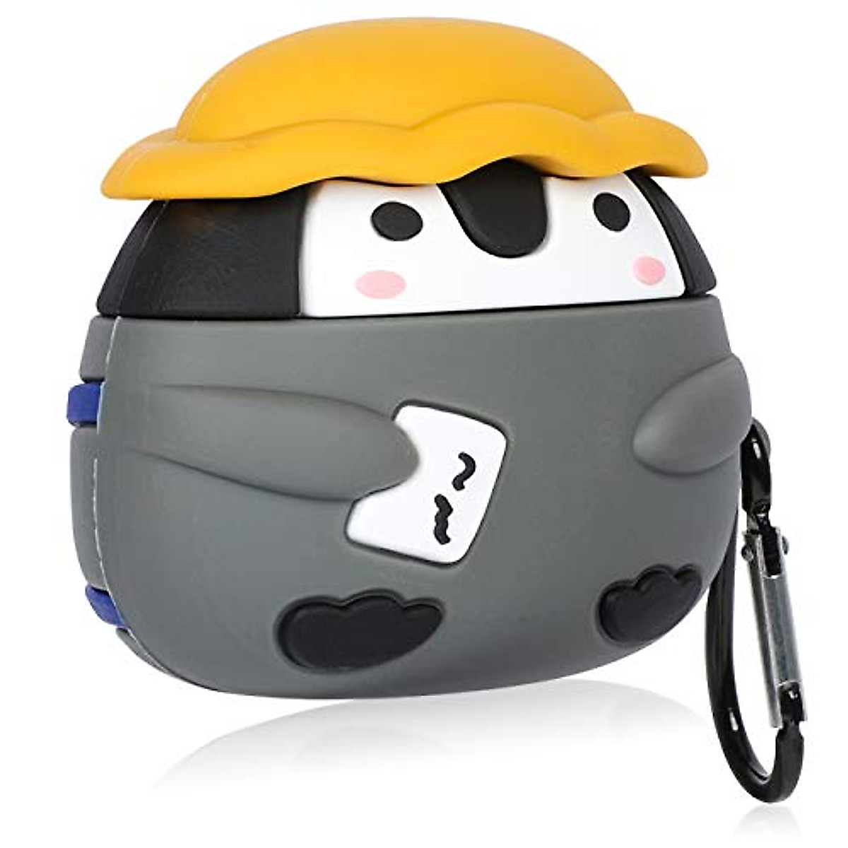 Besoar Hat Penguin for Airpod Pro 2019/Pro 2 Gen 2022 Case, Cartoon Cute Fashion Kawaii Cool Silicone Design 3D Cover for Airpods Pro, Animal Funny Pretty for Women Girls Boys Kids Cases Air Pods Pro