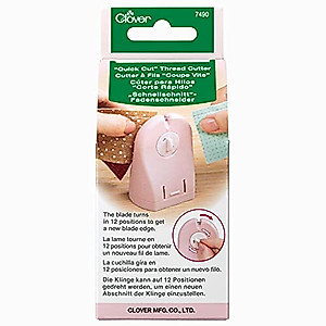 Clover Needlecraft Inc. Quick Cut Thread Cutter Notion, Pink