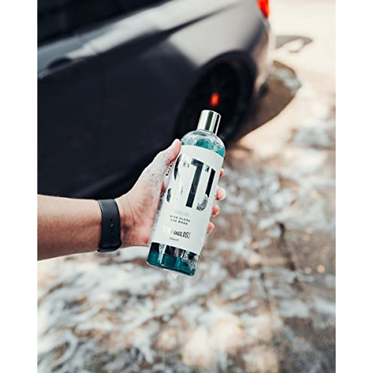 Stjarnagloss - Bubblor - pH-Neutral High-Gloss Car Wash; Add Shine and Protection; Formulated with Additional Wax and Sealant Ingredients; Lubricated to Help Prevent Swirls (500 milliliters)