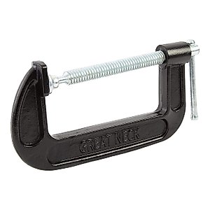 GreatNeck CC5 5-Inch C-Clamp, Automotive and Wood Clamps, Wood Working Tools and Welding Clamps, C Clamps for Home Improvement and Automotive Repair