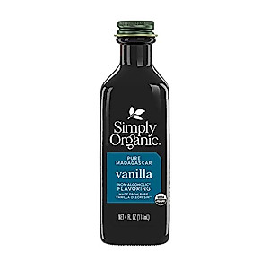 Simply Organic Vanilla Flavoring (non-alcoholic), Certified Organic | 4 ounce