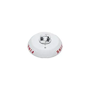 System Sensor Strobe,Marked Fire Strobe,White