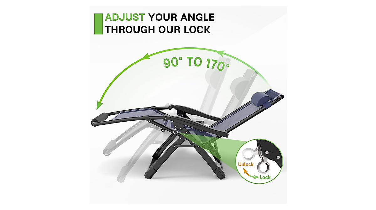 ZENPETIO Zero Gravity Chair - Comfort Anytime, Anywhere
