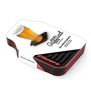 Triple Gifffted Silicone Drink Coasters, Cars Enthusiast, Car Lovers, Car Guys, Mens Birthday Gift Ideas, Gag Gifts For Men Who Have Everything, Women, Valentine's, Dad, Him, Father's Day, Christmas