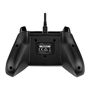 PDP Wired Game Controller - Xbox Series X|S, Xbox One, PC/Laptop Windows 10, Steam Gaming Controller - USB - Advanced Audio Controls - Dual Vibration Videogame Gamepad - Crimson Red