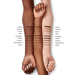 bareMinerals Strength & Length Serum-Infused Brow Gel, Brow Gel Infused with Plant-Based Strengthening Serum, Tints, Shapes + Defines Eyebrows, Vegan