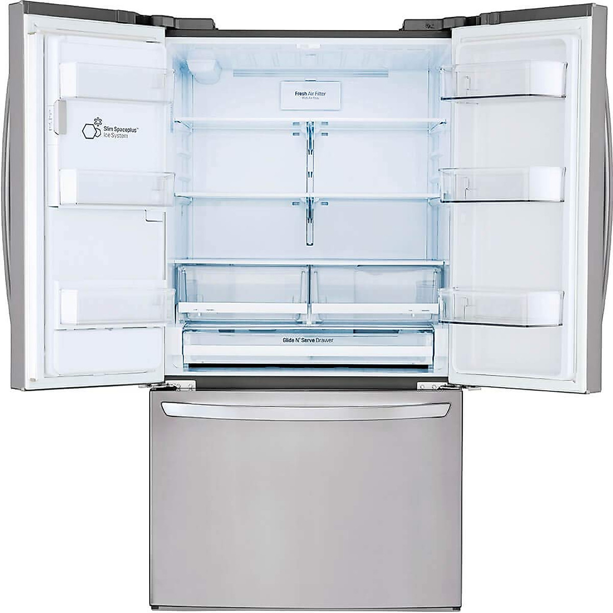 LG LFXS26973S 26 Cu. Ft. Stainless French Door Refrigerator