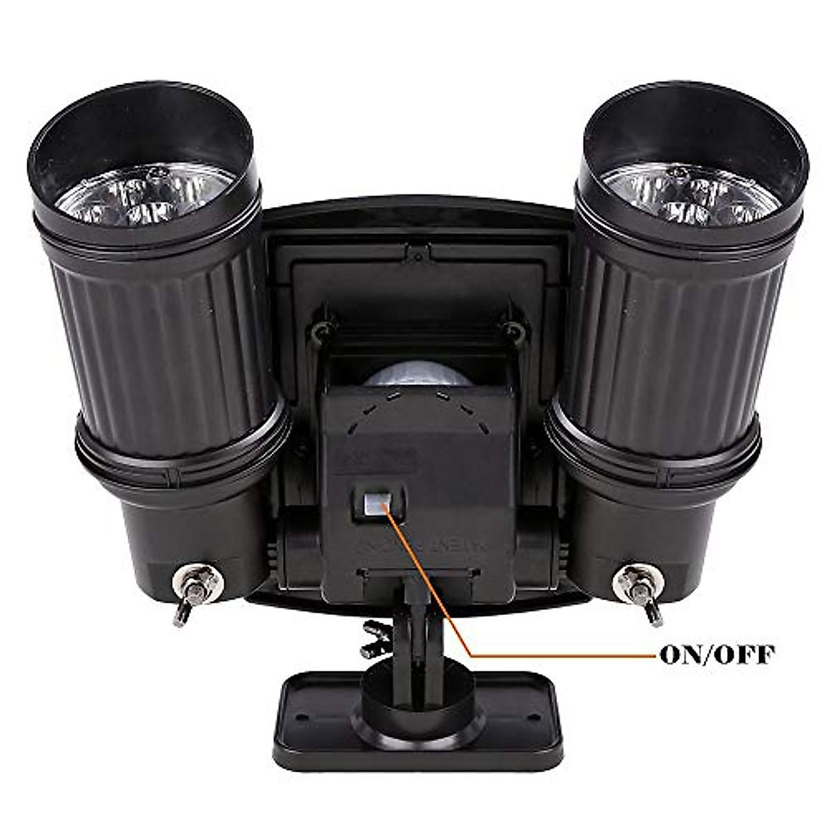 ALOOVOO 14 LED Solar Lamp PIR Motion Detector Door Wall Light Outdoor Wall Lamp Security Spot Lighting LED Dual Light