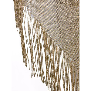 Vijiv Women's 1920s Gatbsy Vintage Shawl Wrap For Bridal Prom Wedding Party Evening Dresses