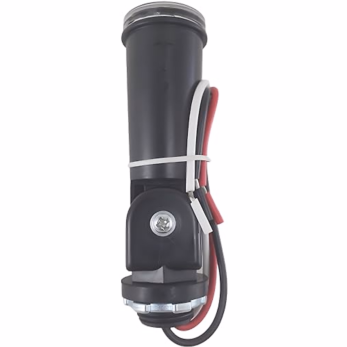 Outdoor Conduit Lighting Control with Photocell and Swivel Mount (Hardwired, Black), Photocell Light Sensor for Outdoor Lighting, Defiant Outdoor Timer, EZ-349A