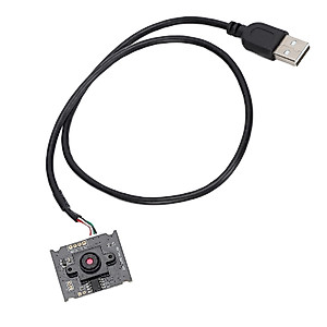 Kuuleyn 3 MP Camera Module, Module Camera, Manual Camera Module, 64° 3.5mm Manual Focus Webcam Board with USB Cable HBVCAM 3M2111 V22