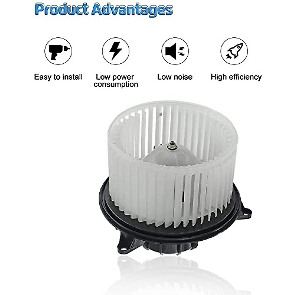 HVAC Blower Motor Assembly Compatible with 2009-2014 F150 2009-2017 Expedition Lincoln Navigator Replace OE # CL1Z19805A MM1094 PM9364 75873 700237