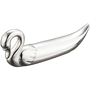 EBM Swan Knife Rest Brass Silver
