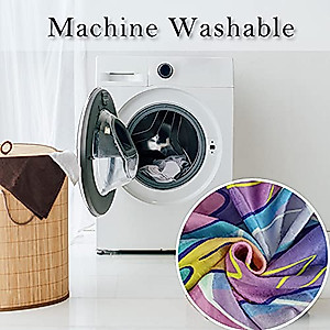 DUISE Flannel Throw Blanket,Cute Donkey Pattern Print Blanket,Soft and Comfortable Flannel Decorative Throw Blankets for Couch Sofa Bed,Throw,50"X60",Flannel Fleece Blanket for Bedroom/livingroom