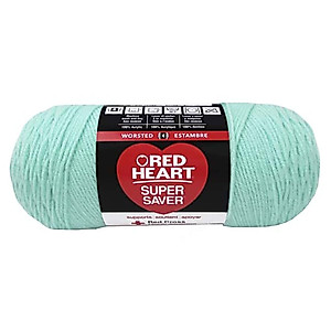 Yarn Red Heart Super Saver 0520 Minty 7 oz - 198 grams - 364 yards