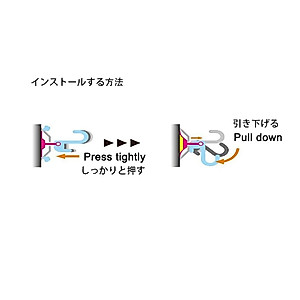 NL HOME Wreath Hangers for Glass Door or Window, 2-Pack Strong Suction Cup Utility Hooks, Siver Chrome