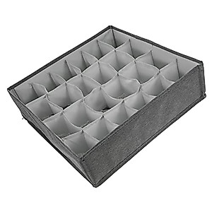 Cabilock 3pcs Fabric Sock Box Dresser Divider Hanging Drawers for Closet Clothing Storage Box Panty Organizers Clothing Organizer Sock Organizer Drawer Organizer for Clothing Sock Divider