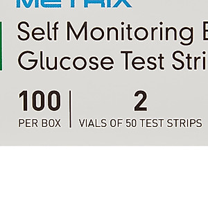 McKesson True METRIX Blood Glucose Test Strips for Diabetes [1200 Strips] Self-Monitoring System