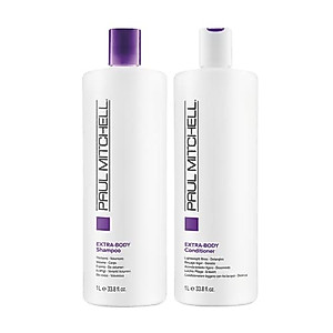 Paul Mitchell Extra-Body Shampoo and Conditioner Liter Duo, 33.8 fl. oz.