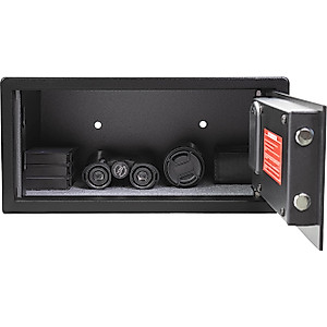 BARSKA AX13632 Digital Keypad Biometric Fingerprint Security Safe 0.85 Cubic Ft