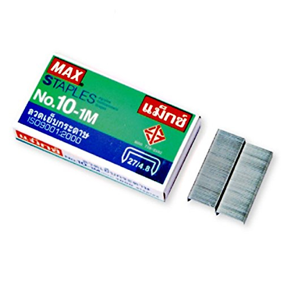 1 X Flat Clinch Staples Mini Box of 1000 by MAX No.10