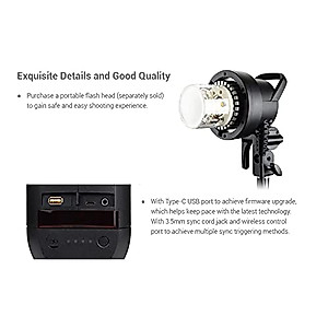 Godox AD600 Pro AD600Pro Outdoor Flash,600Ws TTL Outdoor Flash, 2.4G X System Studio Monolight Compatible with Canon Nikon Sony Fujifilm Olympus Panasonic Camera