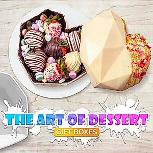 Heart Silicone Molds for Baking - Chocolate Molds Silicone Cake Pop Molds for Baking Non Stick Heart Shaped Cake Pan Mousse Mold, Cheesecake Mold, Ice Cream Heart Shaped Cake Women's Day Gifts