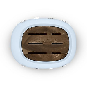 Smeg Pastel Blue Stainless Steel Knife Block Set