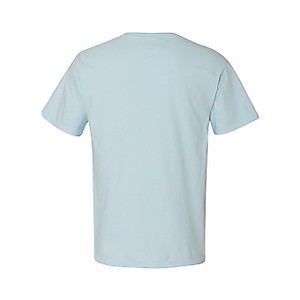 Comfort Colors Men's Adult Short Sleeve Tee, Style 1717 L Chalky Blue