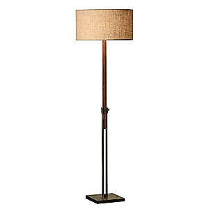 TANGIST Nordic Floor Lamp Solid Wood Standing Lamp Indoor Lighting Floor Lamp Antique Suitable for Living Room Bedroom - Foot Switch Modern Style Home Decoration